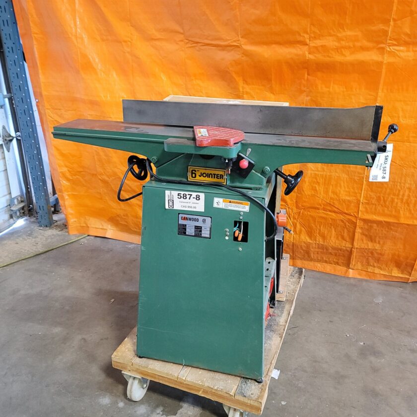 Used Canwood 6" Jointer – Coast Machinery Group