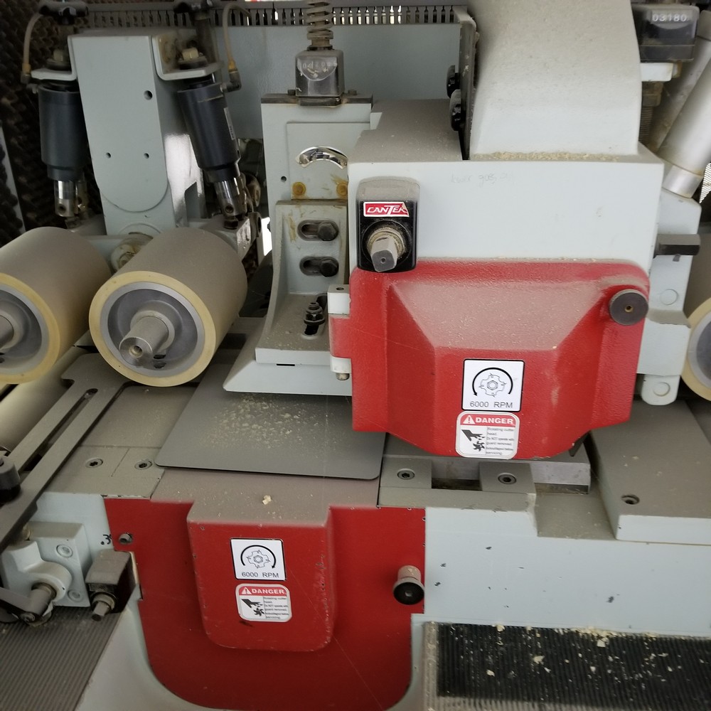 Used Cantek Leadermac LMC 623C 6 Head Moulder - 722-4 - Coast Machinery ...