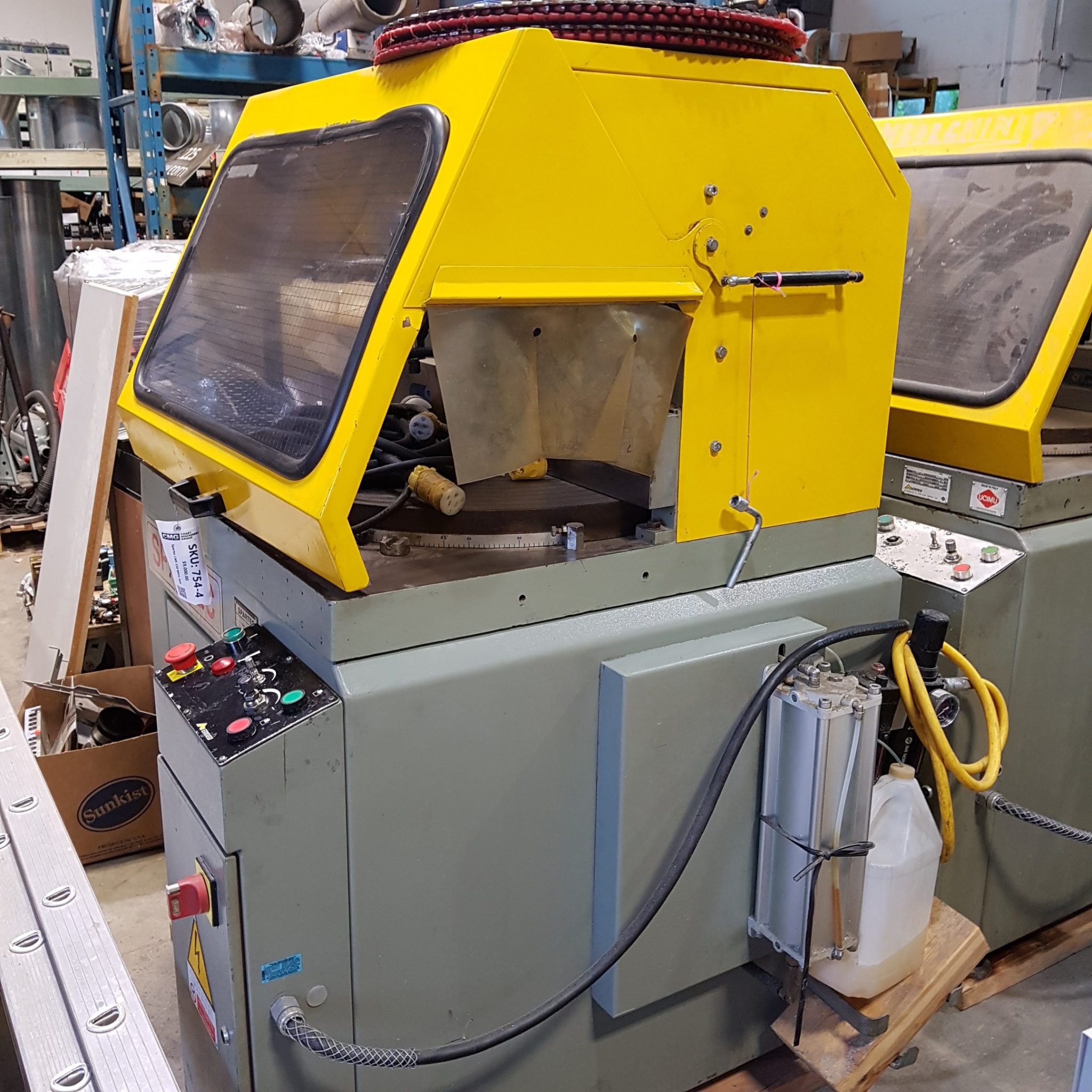 Used Spartec LMS 550 Mitre Saw – Coast Machinery Group