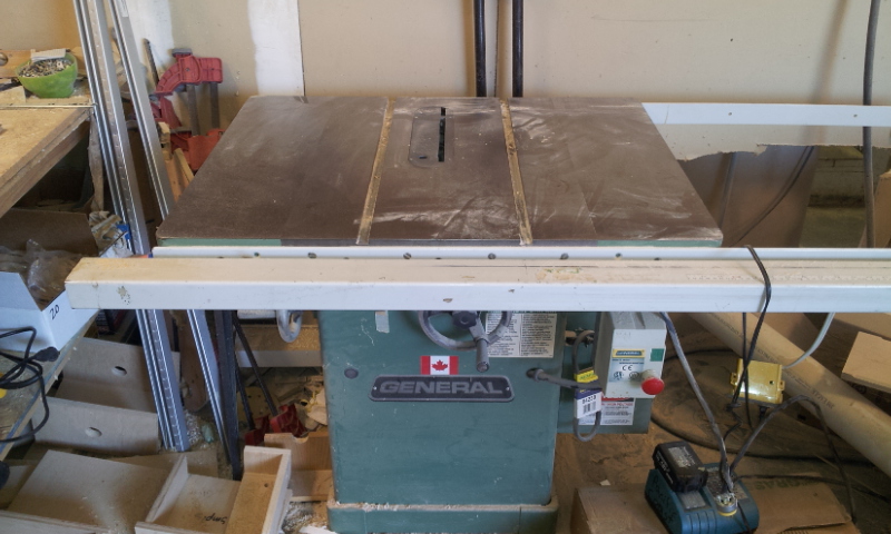 Used General 350 Table Saw – Coast Machinery Group
