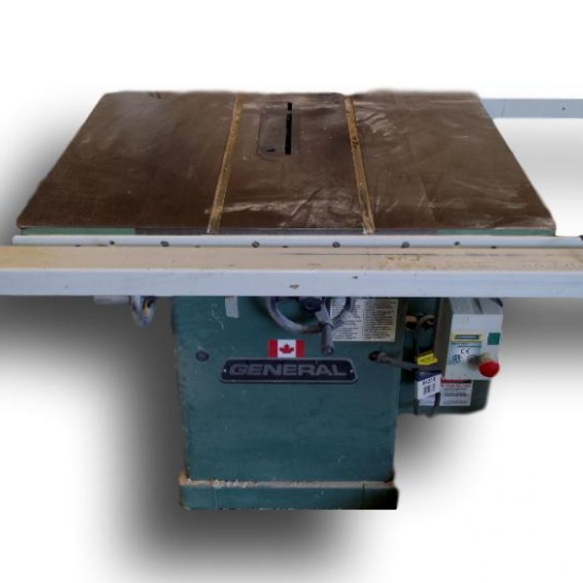 Used General 350 Table Saw – Coast Machinery Group