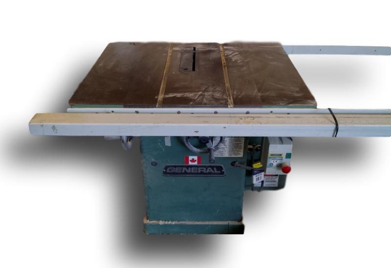 Used General 350 Table Saw – Coast Machinery Group