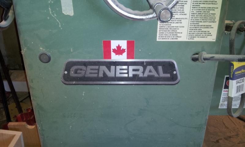 Used General 10 Inch Table Saw Model 350 – Coast Machinery Group