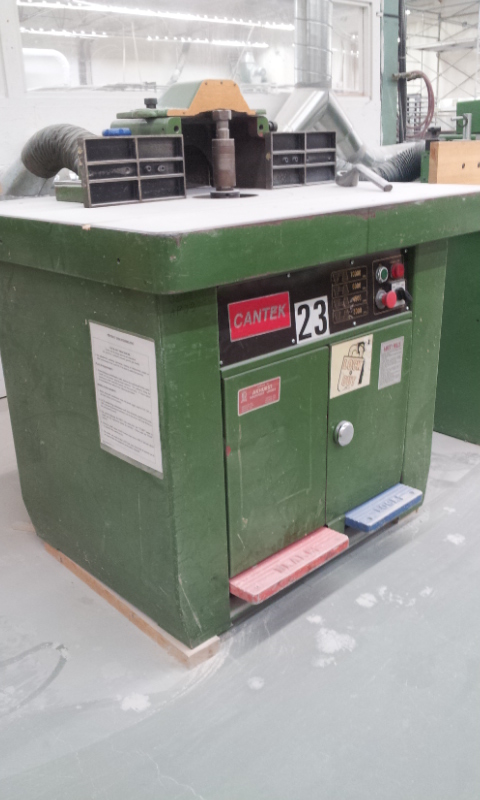 Used Cantek Shaper – Coast Machinery Group