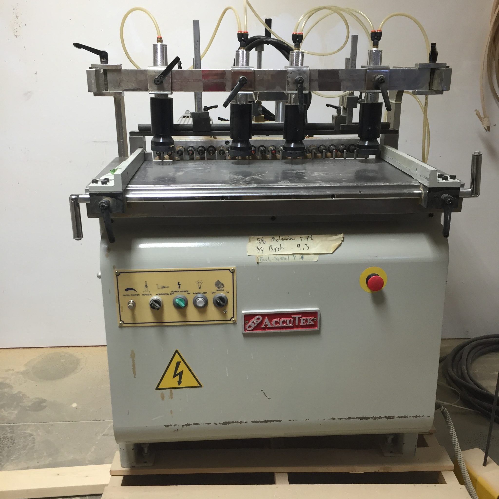 Used Accutek Construction drill – Coast Machinery Group