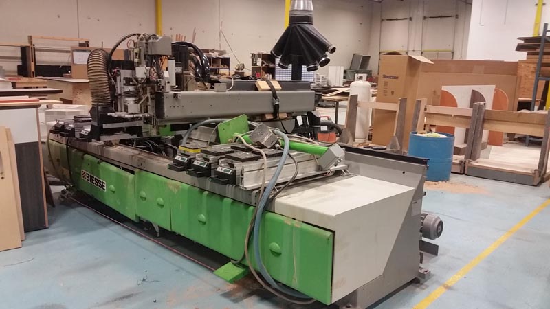 Used Biesse Rover 321R CNC Machine – Coast Machinery Group
