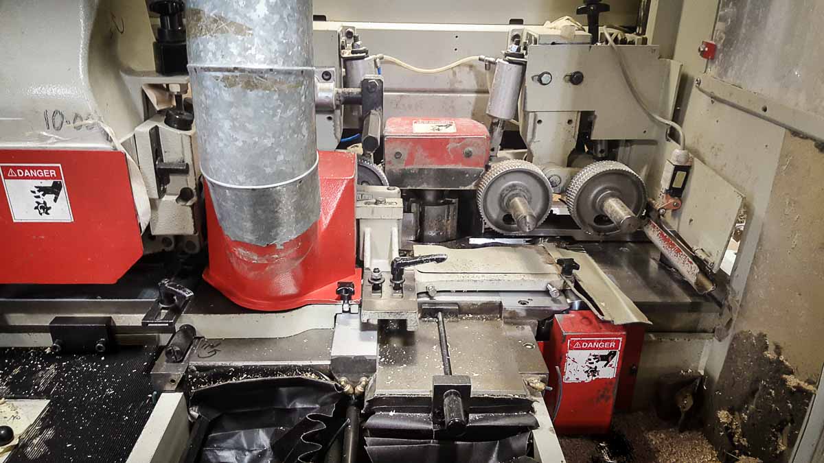 Used Weinig Unimat Gold 2002 Moulder – Coast Machinery Group