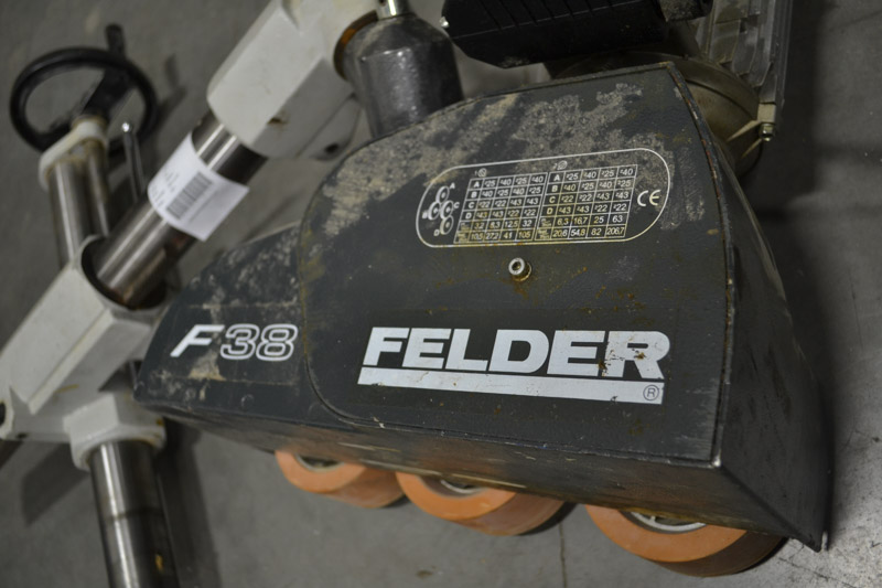 Used Felder F38 3-Wheel Power Feeder – Coast Machinery Group