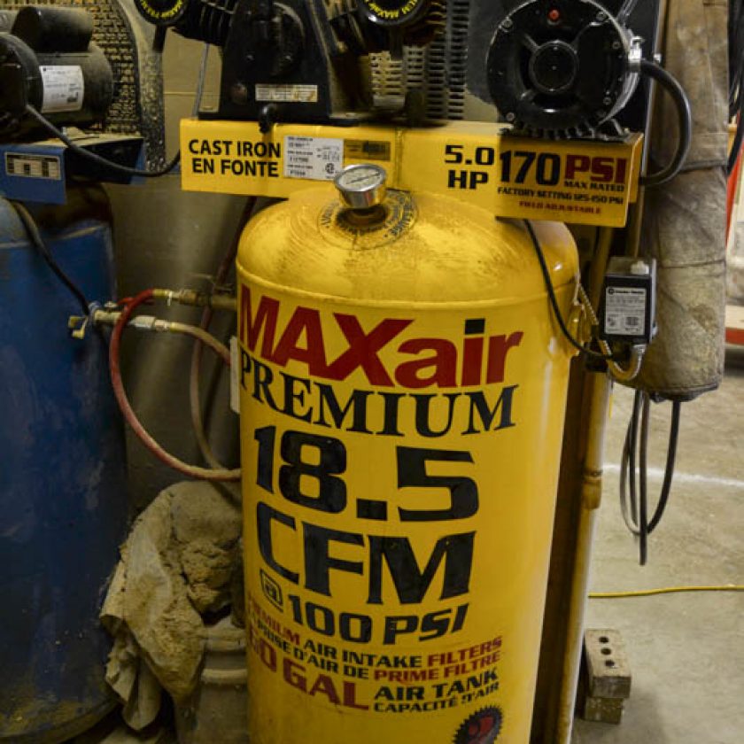 Used Max Air C5160V1 5HP Compressor – Coast Machinery Group