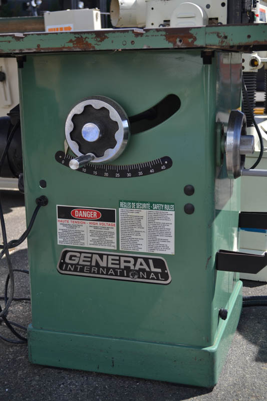 Used General 10" Left Tilting Arbor Saw – Coast Machinery Group