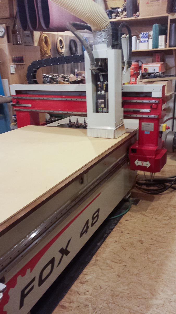 Used Holzher Cosmec Fox 48 Nesting CNC – Coast Machinery Group