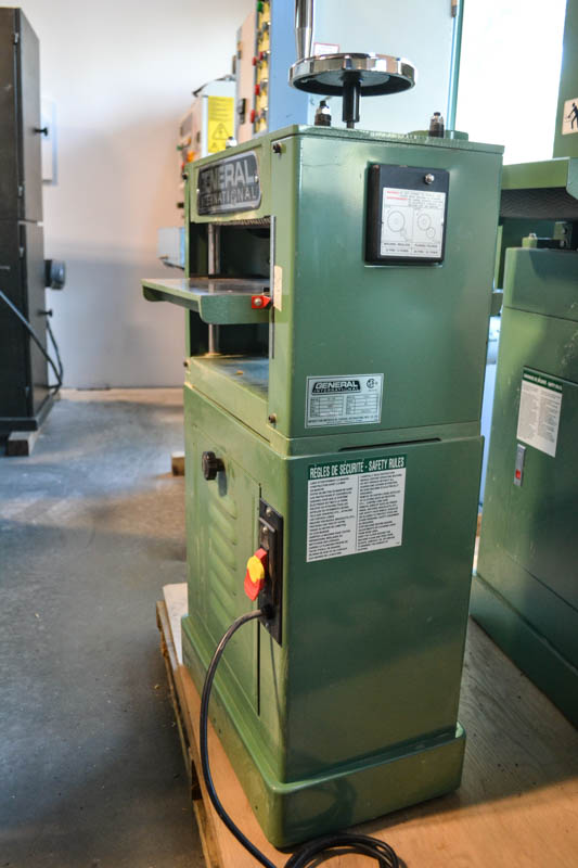 Used 13" General Planer/Moulder – Coast Machinery Group