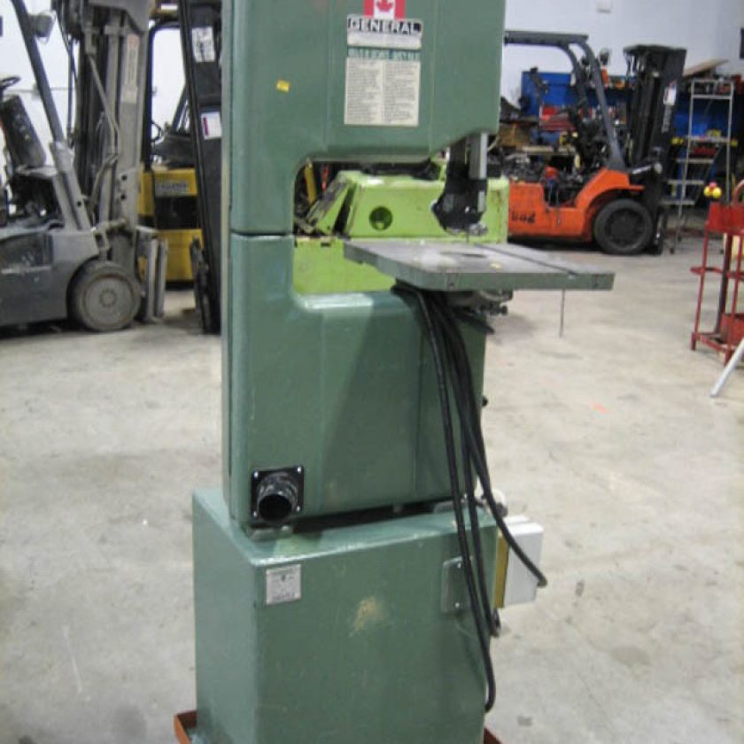 Used General 15" 490 Vertical Bandsaw – Coast Machinery Group