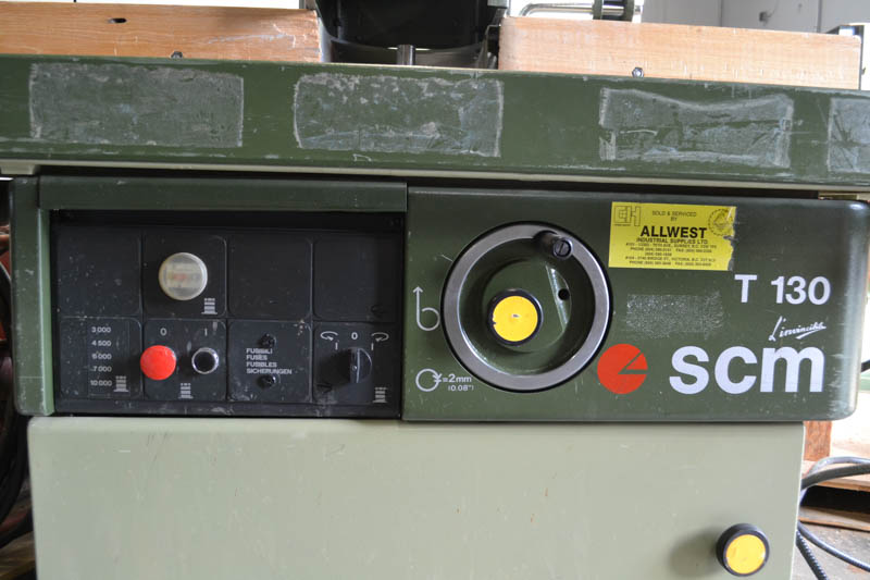 Used SCM T130N Spindle Moulder – Coast Machinery Group