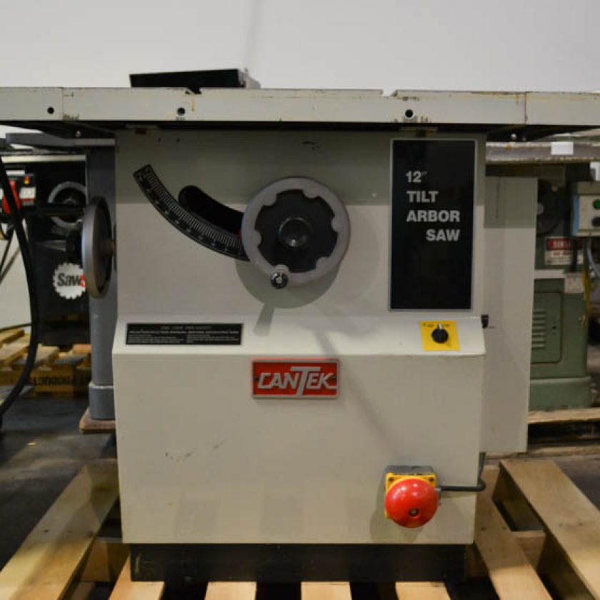 Used Cantek MBS-300 5HP Table Saw – Coast Machinery Group