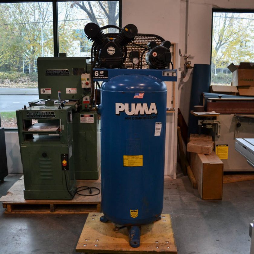 Used Puma PK6060V 6HP Air Compressor – Coast Machinery Group