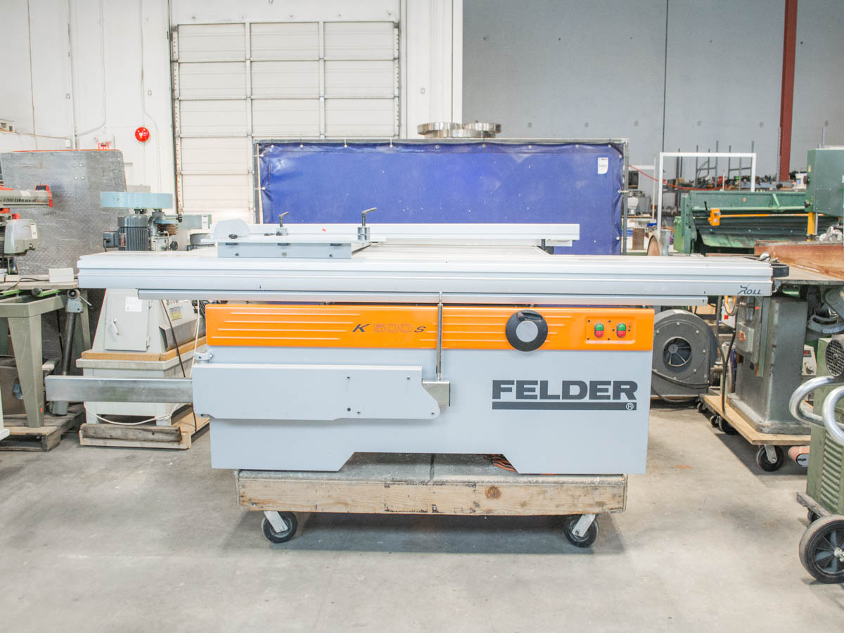 Felder Sliding Table Saw – Coast Machinery Group