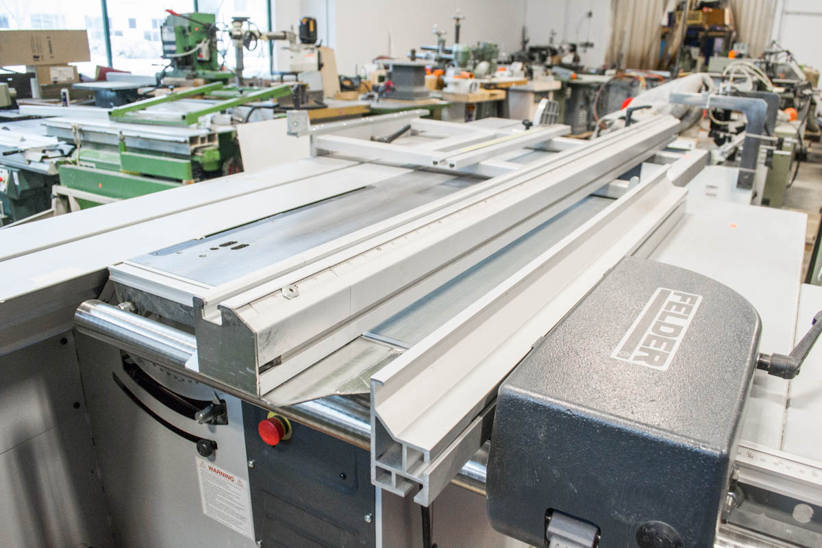 Felder Sliding Table Saw – Coast Machinery Group