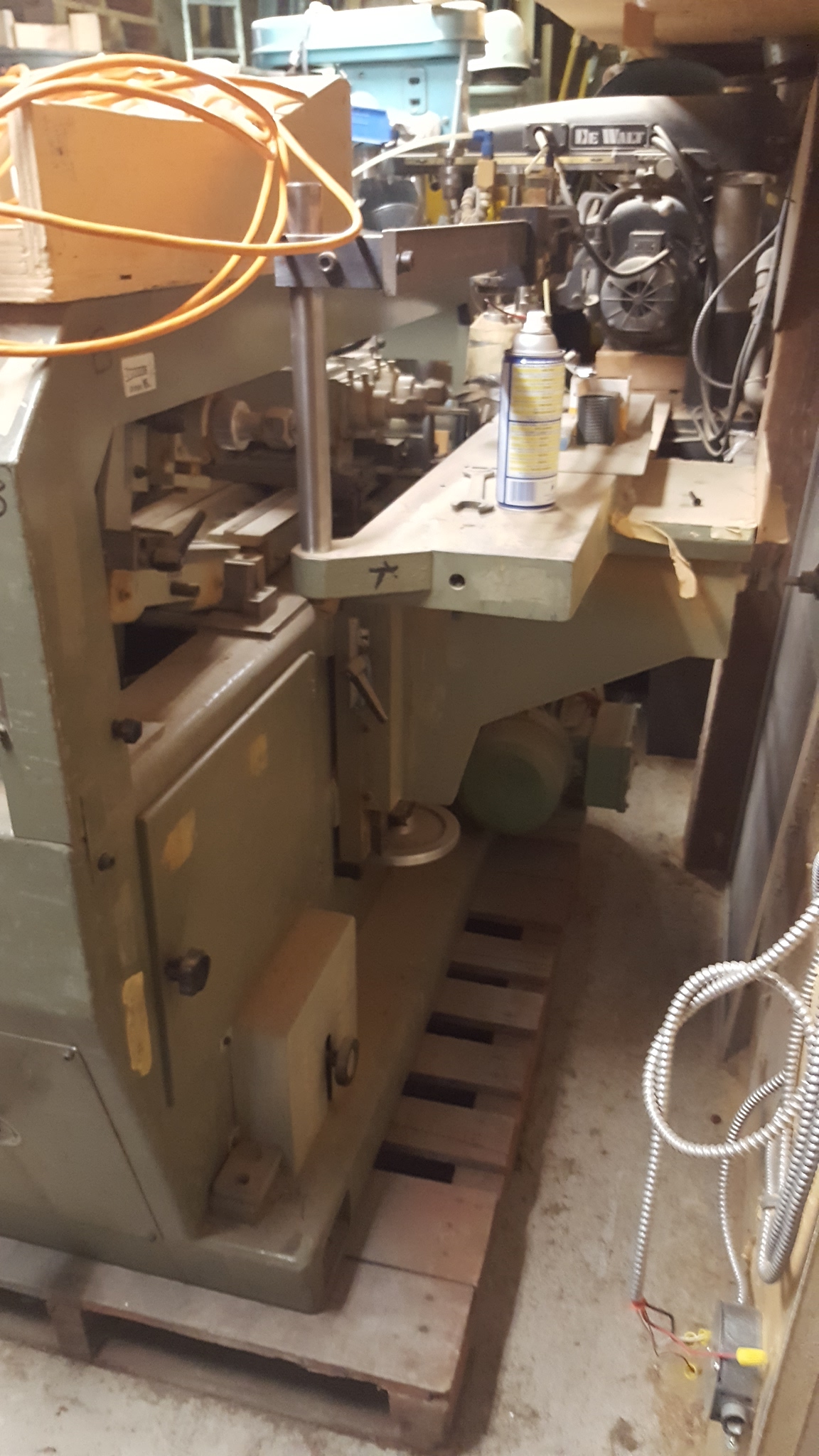 Used Balestrini MSM Single or Twin Table Multiple Spindle Slot Mortiser ...