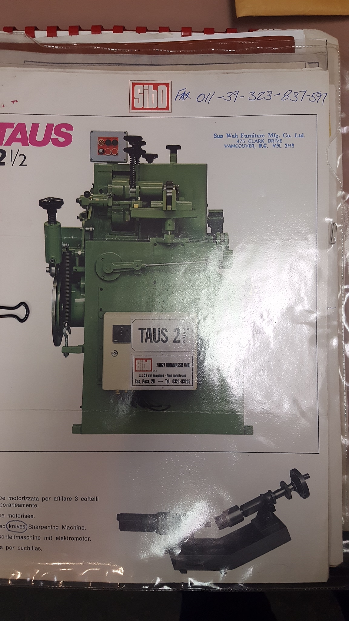 Used Sibo TAUS 2-1/2" Automatic Moulding Machine- Dowel Shaper – Coast ...