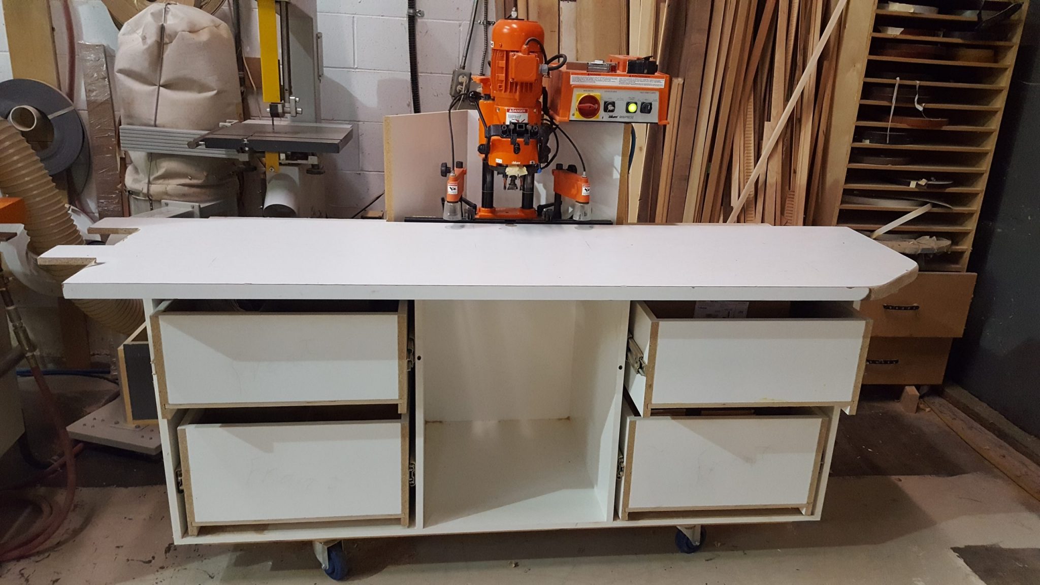 Used Blum Minipress M51N1053 Hinge Drill – Coast Machinery Group