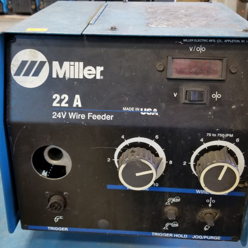 Used Miller 22A 24V Wire Feeder – Coast Machinery Group