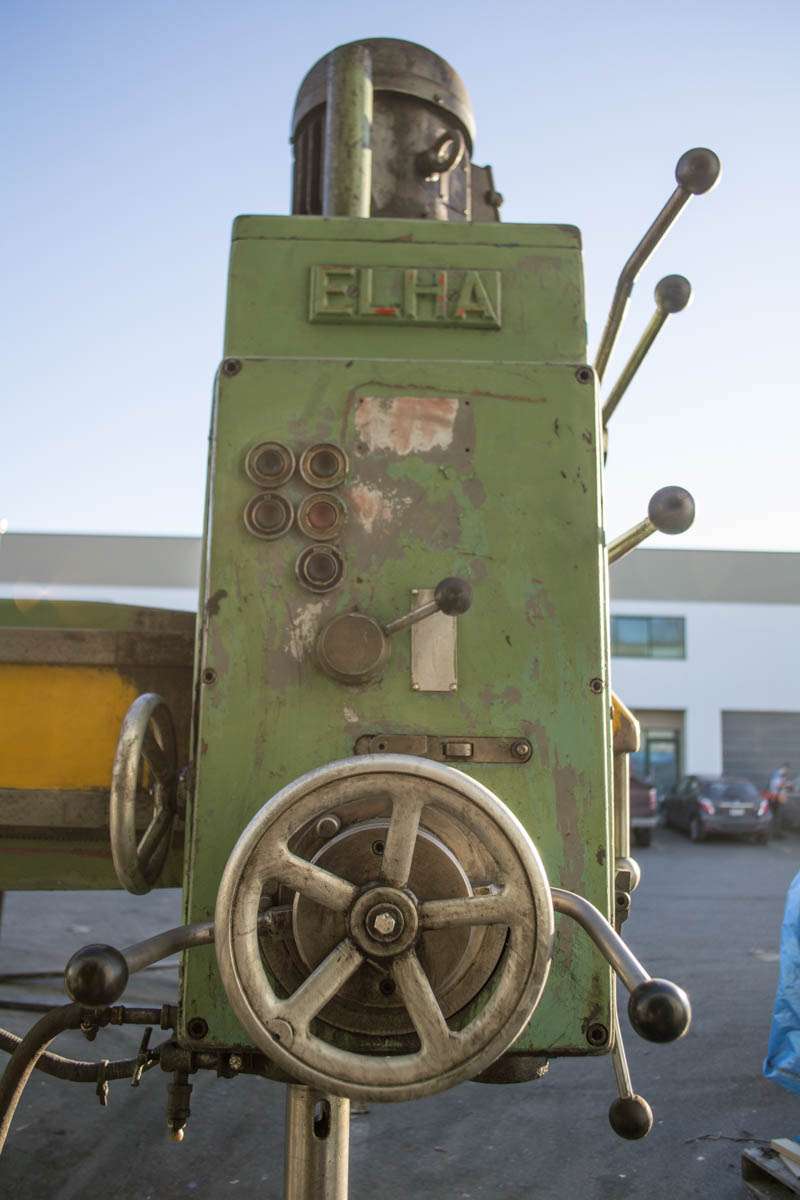 Used Elha Radial Drilling Machine – Coast Machinery Group