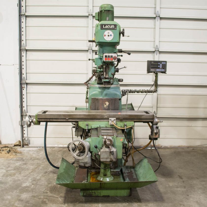 Used Lagun FTV-3 Vertical Knee Mill – Coast Machinery Group