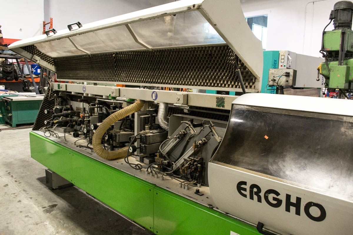 Used Polymac Ergho 5 Single Sided Edgebander – Coast Machinery Group