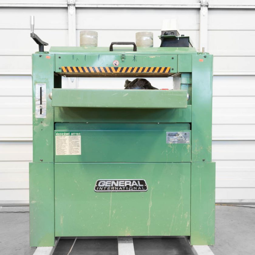Used General 15-250 24" horizontal double drum sander – Coast Machinery ...
