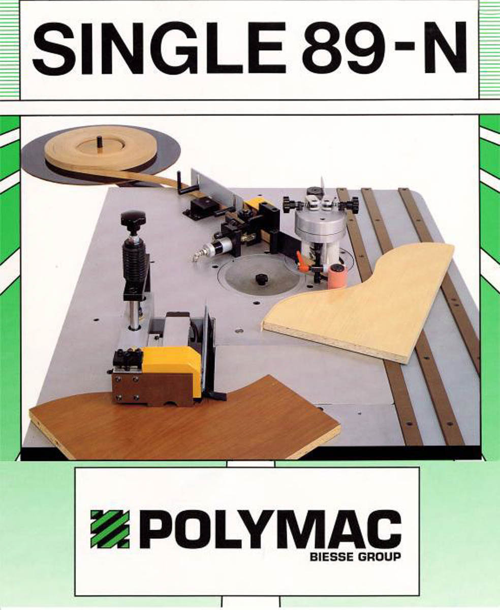 Used Polymac Single 89-N Edgebander – Coast Machinery Group