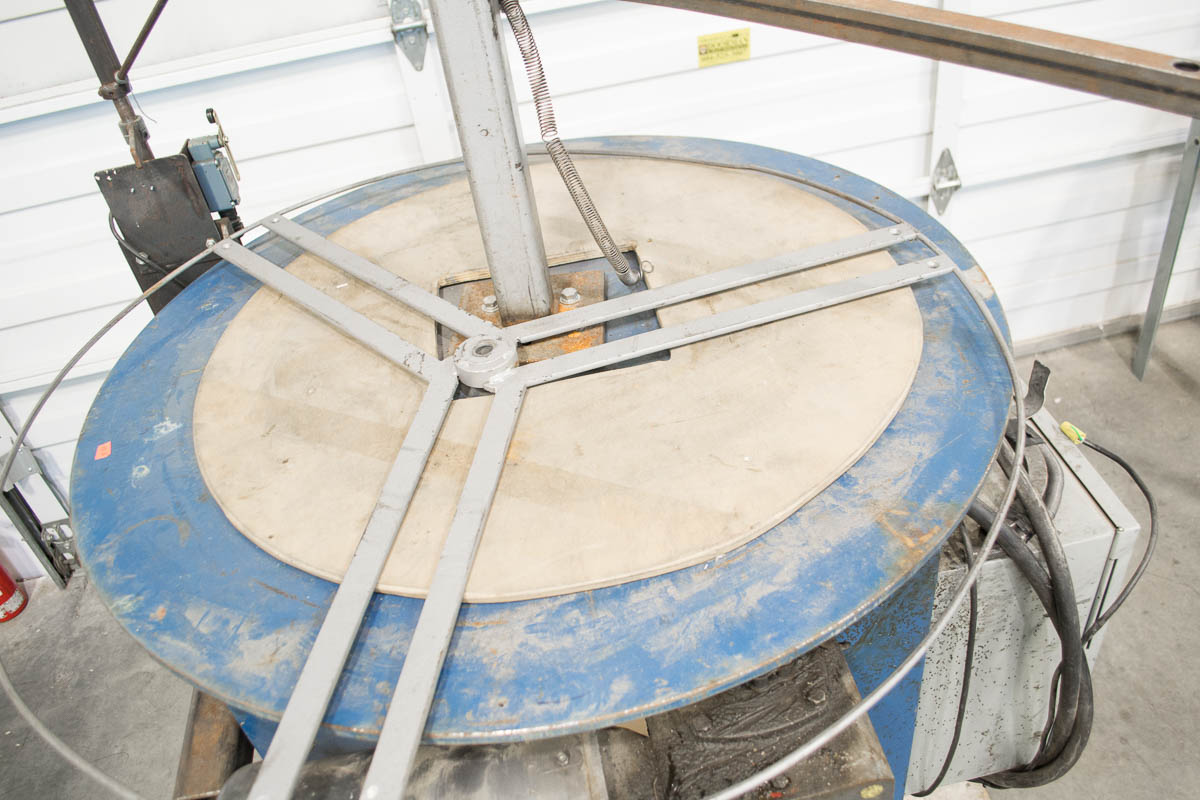 Used Rotating table with circular head – Coast Machinery Group