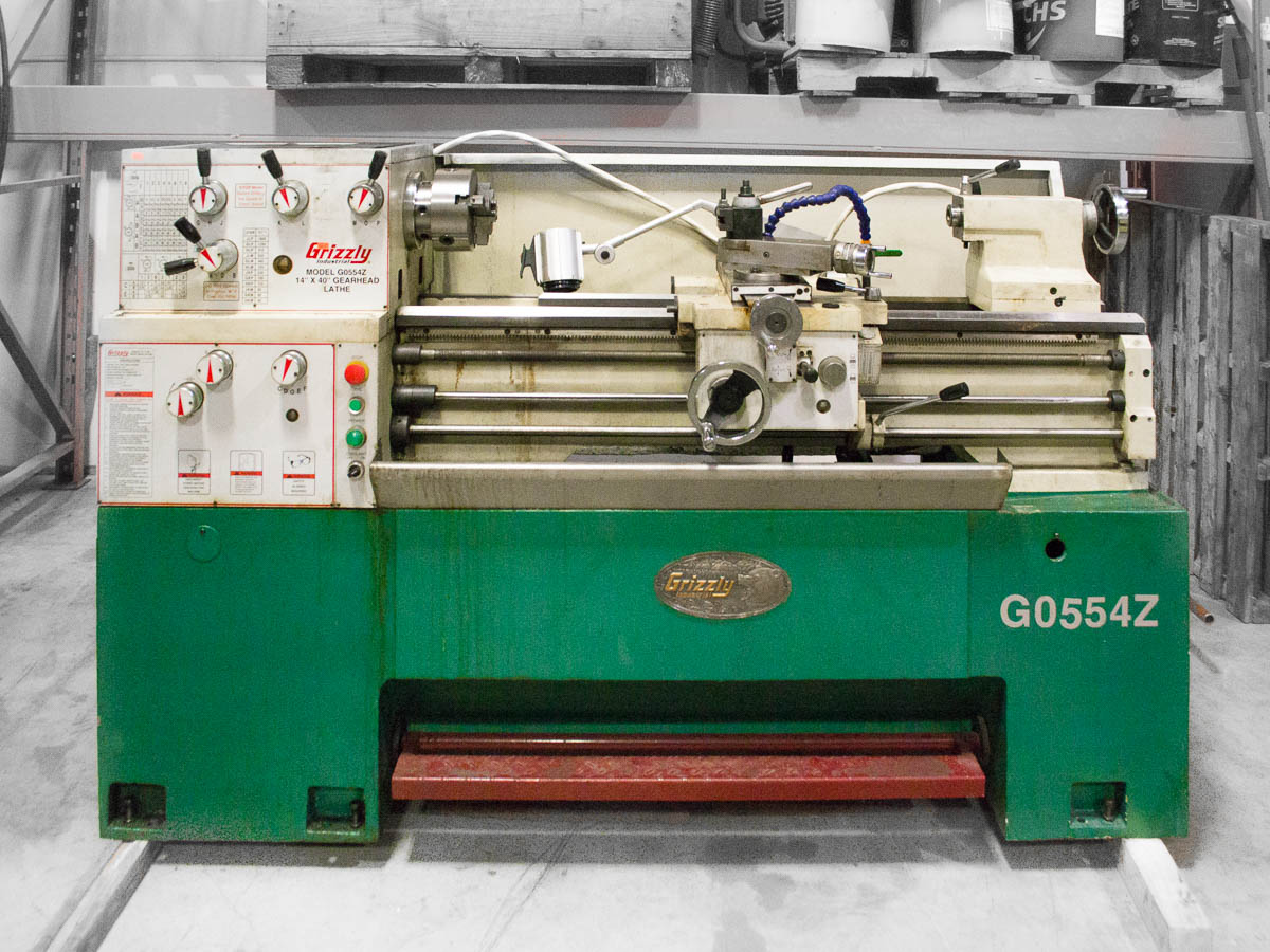 Used grizzly wood lathe for sale store