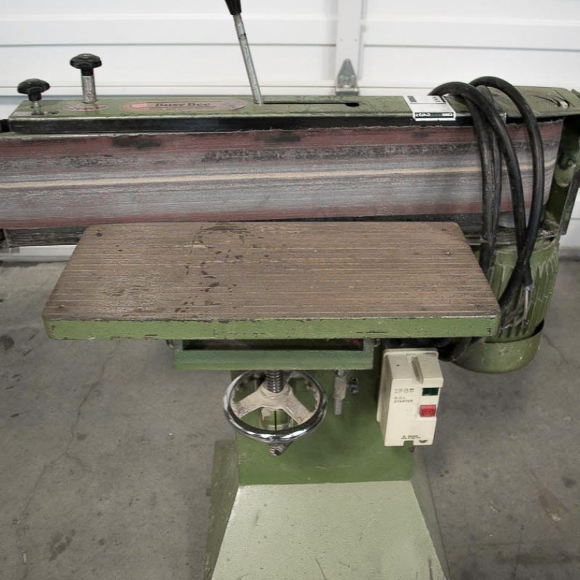 Used Busy Bee B600 TB 6" Horizontal Belt Sander – Coast Machinery Group
