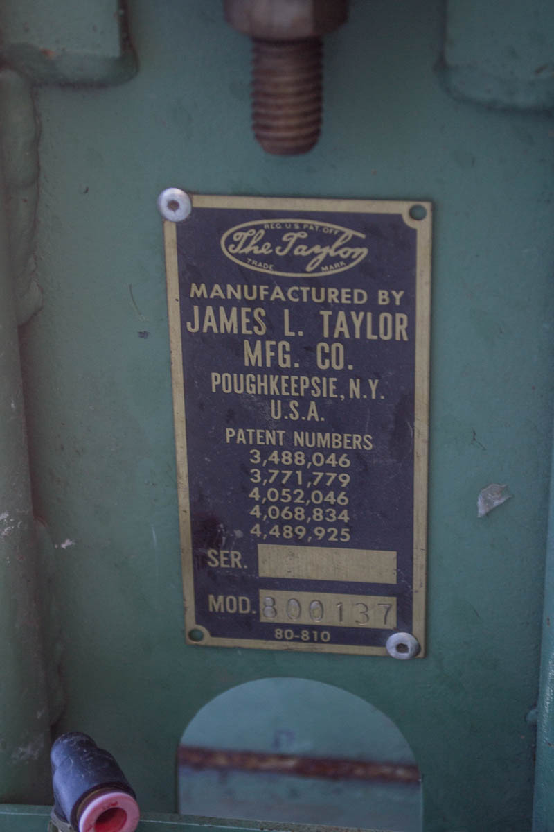 Used Taylor 6-Section Clamp Carrier – Coast Machinery Group