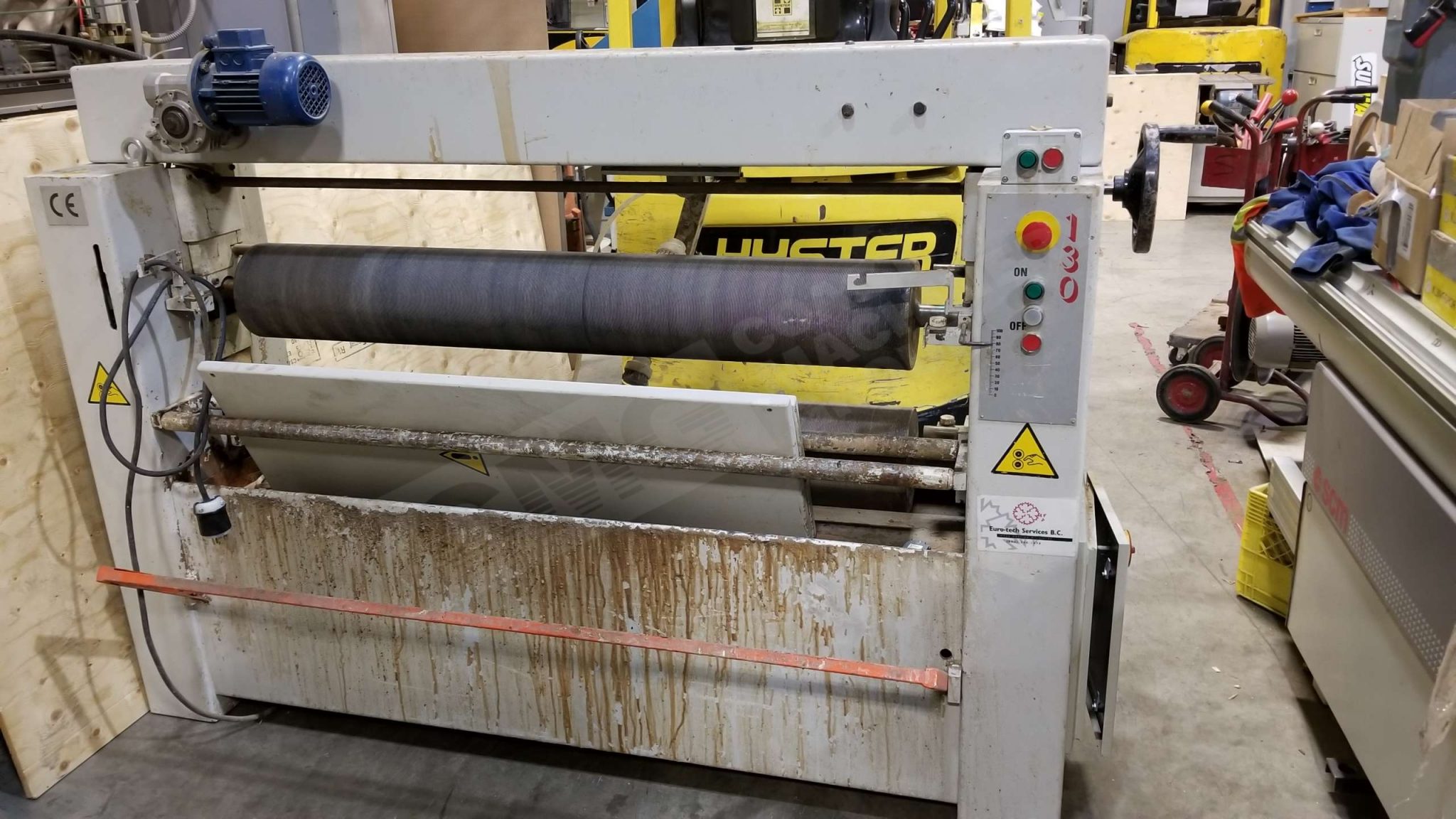 Used Tiger T2 130 Glue spreader – Coast Machinery Group