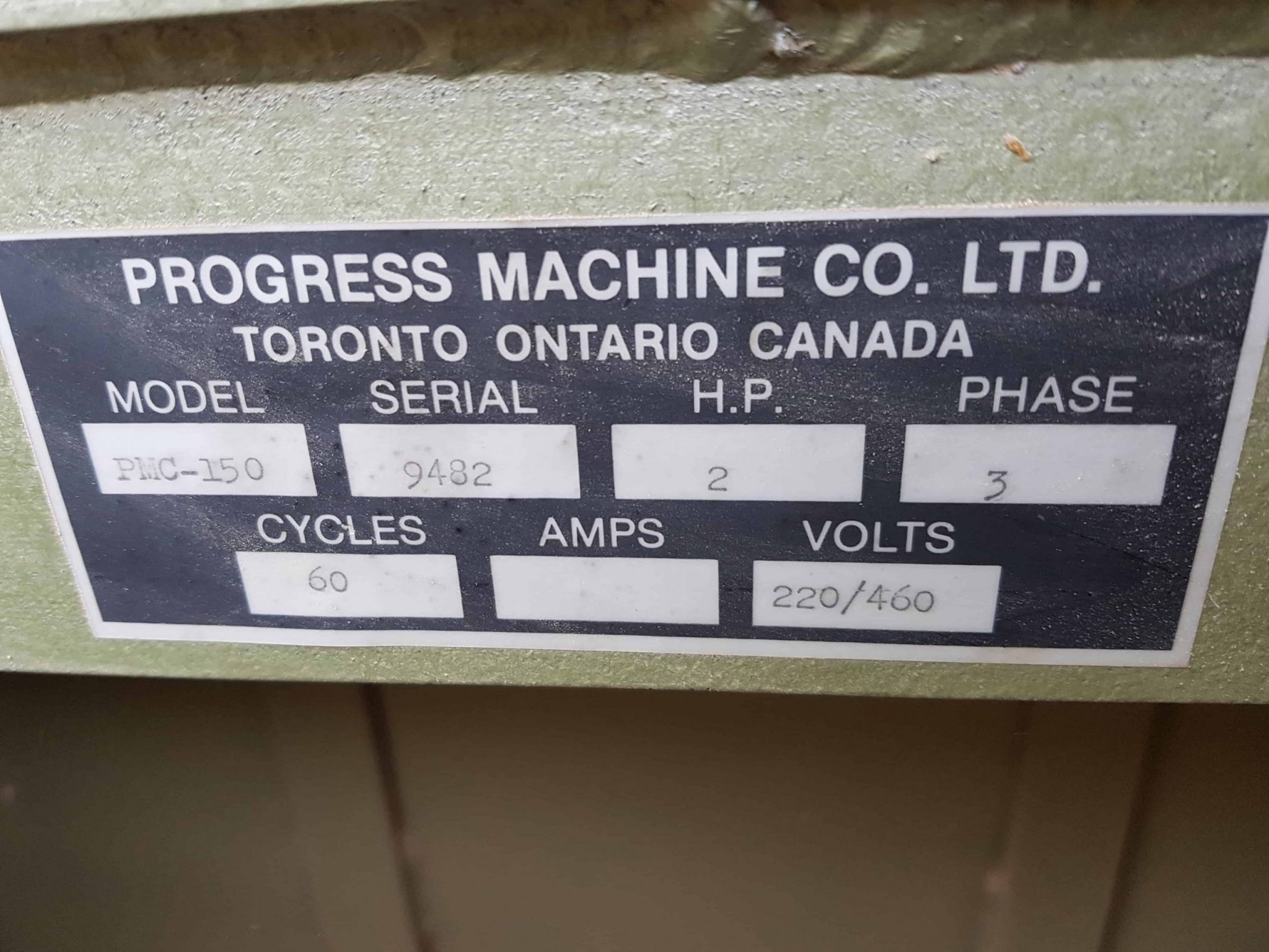 Used Progress PMC-150 Edgesander – Coast Machinery Group