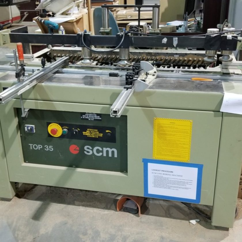 Used SCM TOP 35 Boring-Machine – Coast Machinery Group