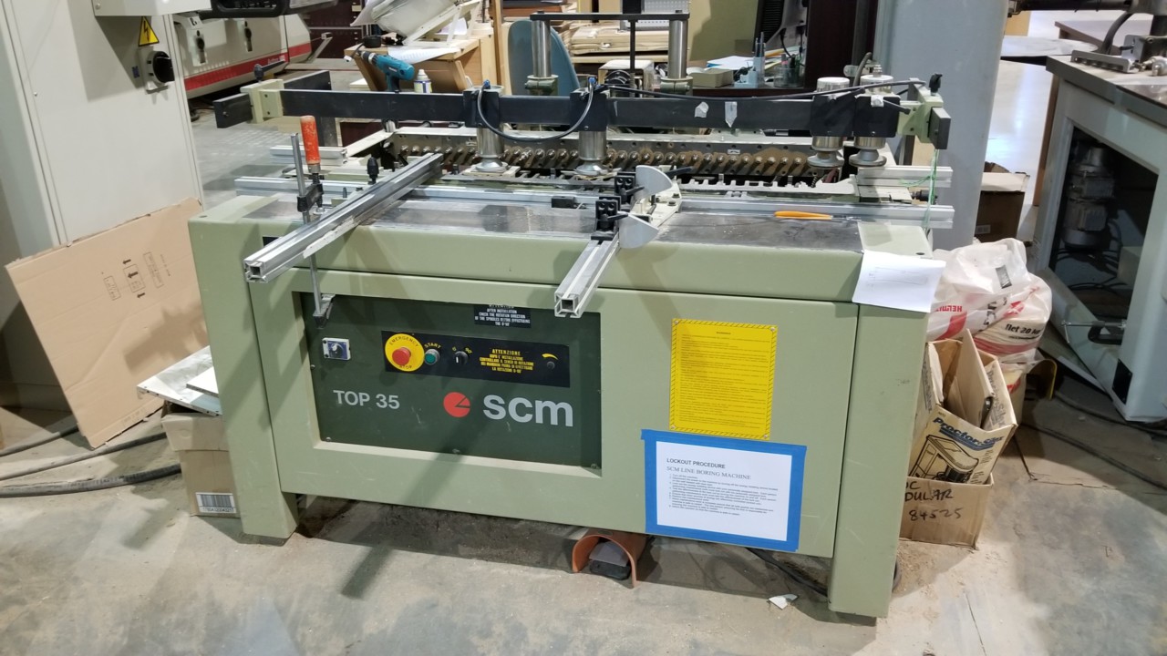 Used SCM TOP 35 Boring-Machine – Coast Machinery Group