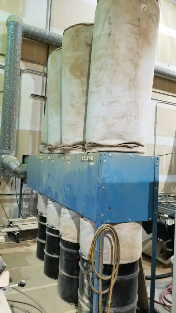 Used Belfab LW 4 bags 10 Hp Dust Collector – Coast Machinery Group