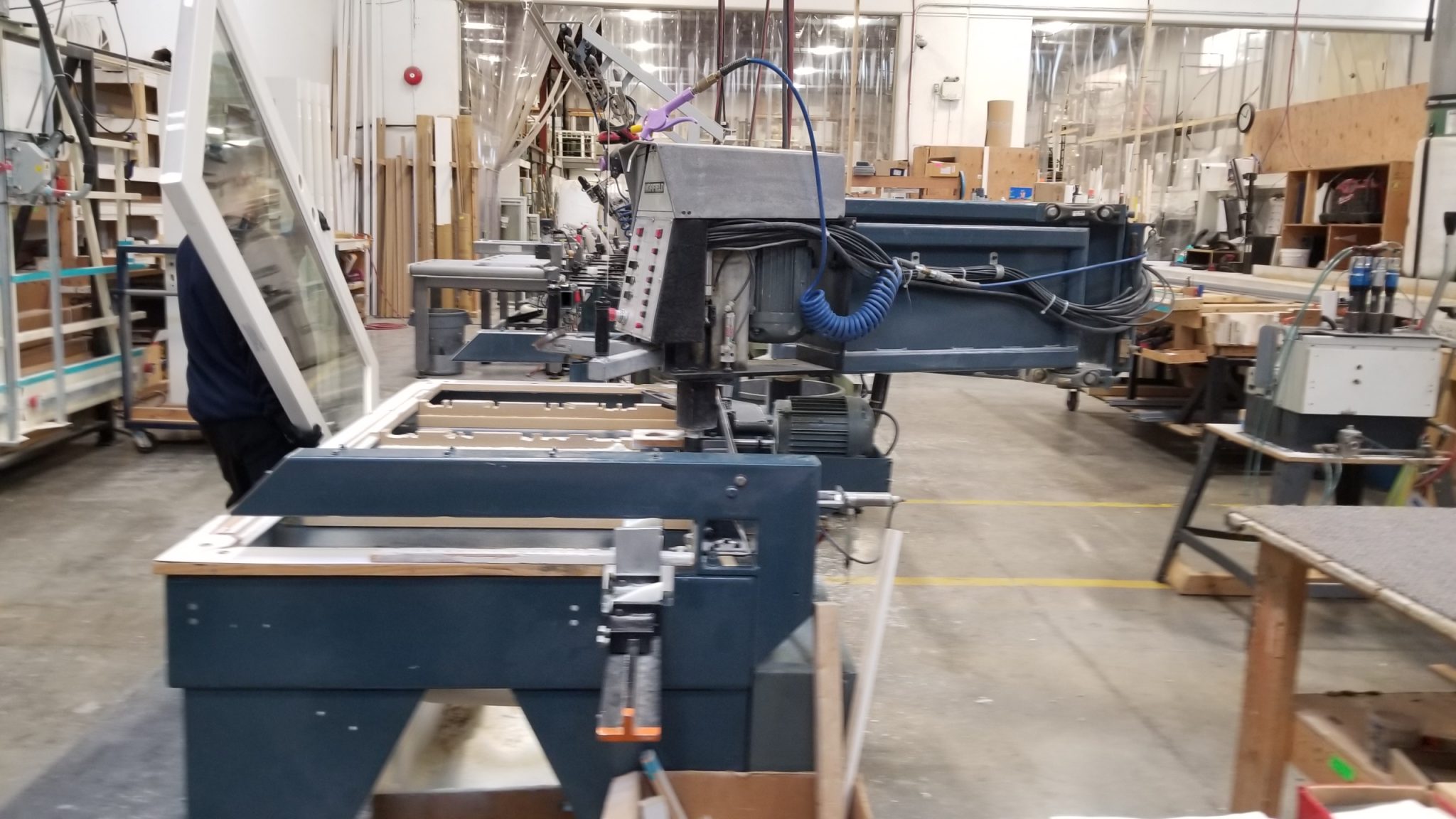 Used Norfield 3800 Door Lite Machine – Coast Machinery Group