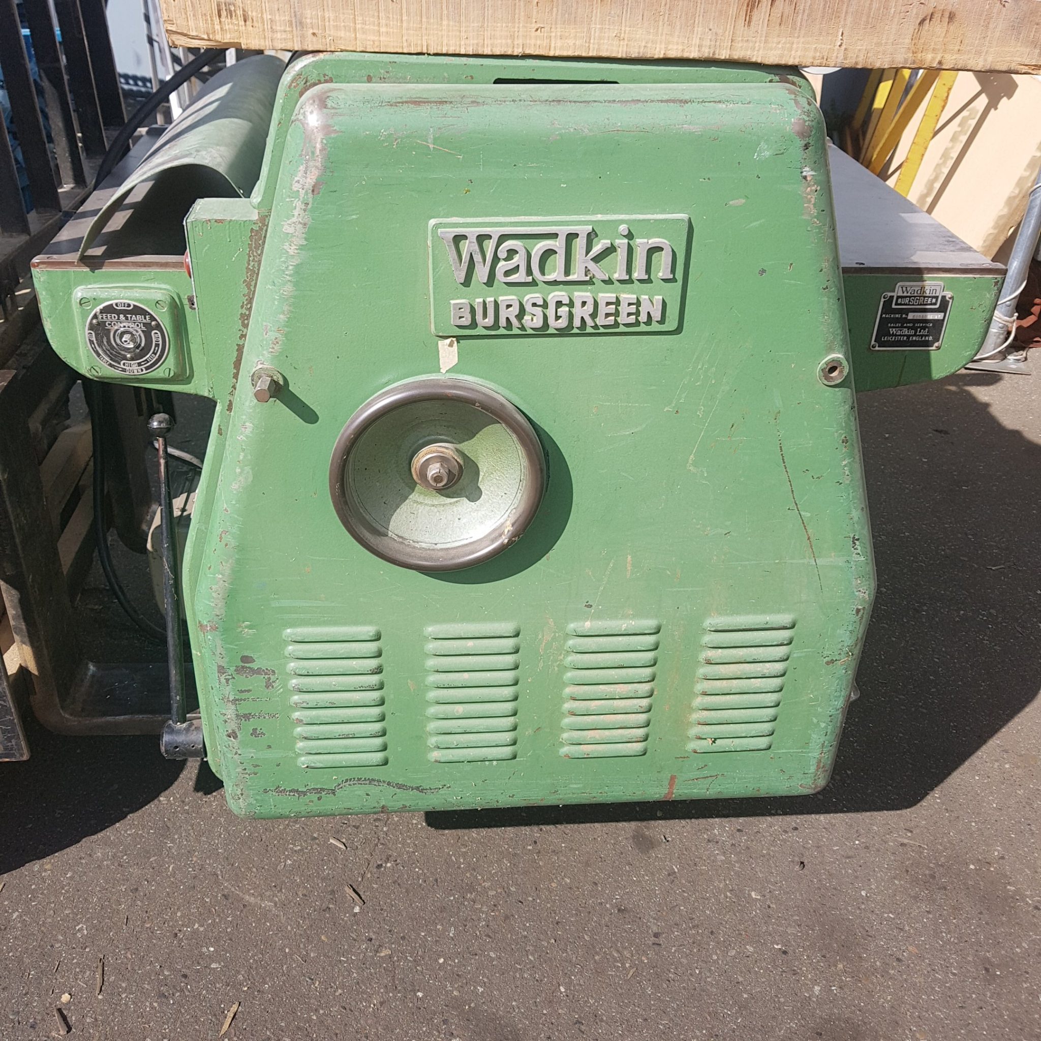 Used Wadkin Bursgreen Planer – Coast Machinery Group