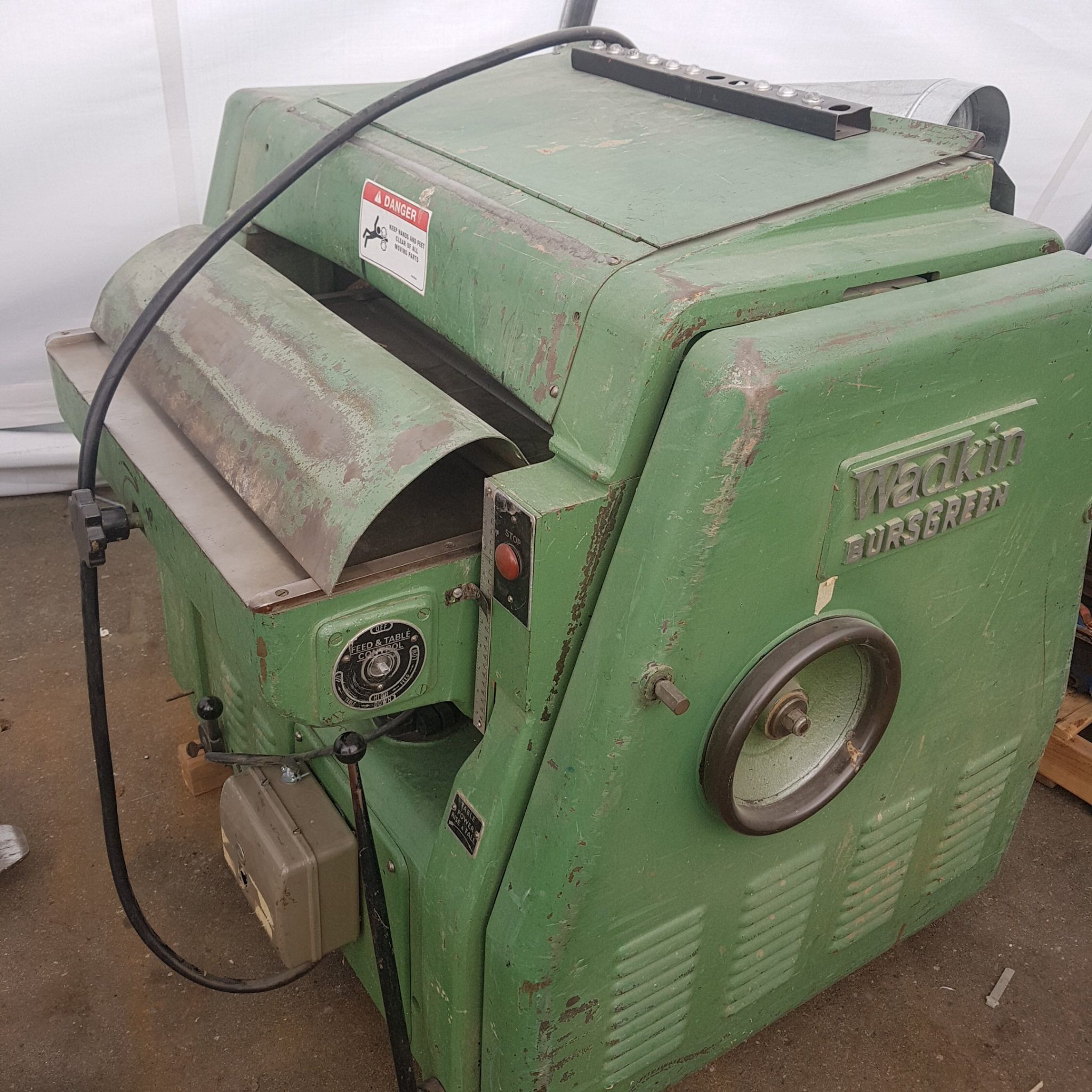 Used Wadkin Bursgreen Planer – Coast Machinery Group