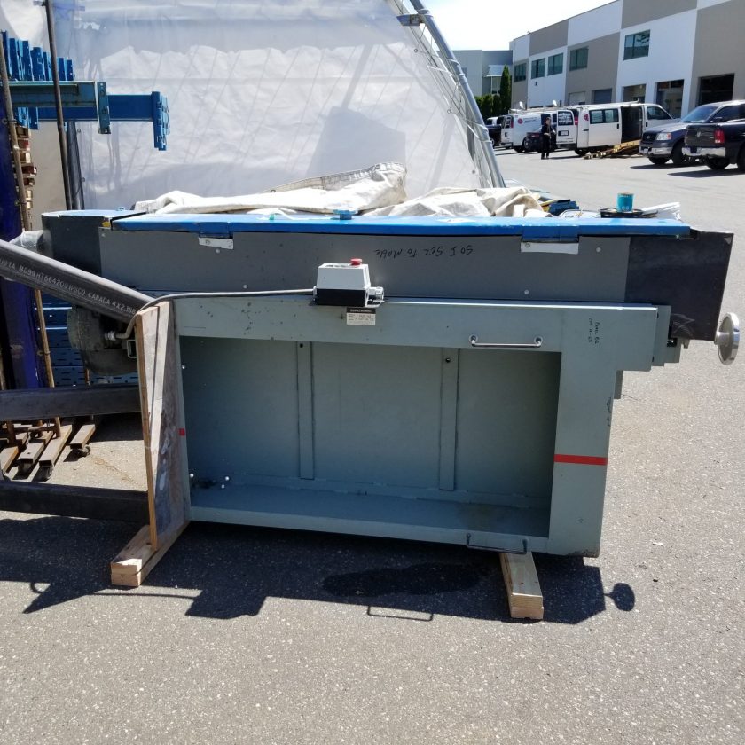 Used Progress Doucet Edge Sander PMC-152 – Coast Machinery Group