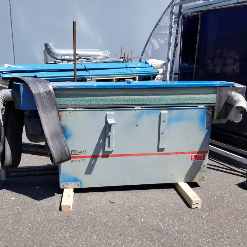 Used Progress Doucet Edge Sander PMC-152 – Coast Machinery Group