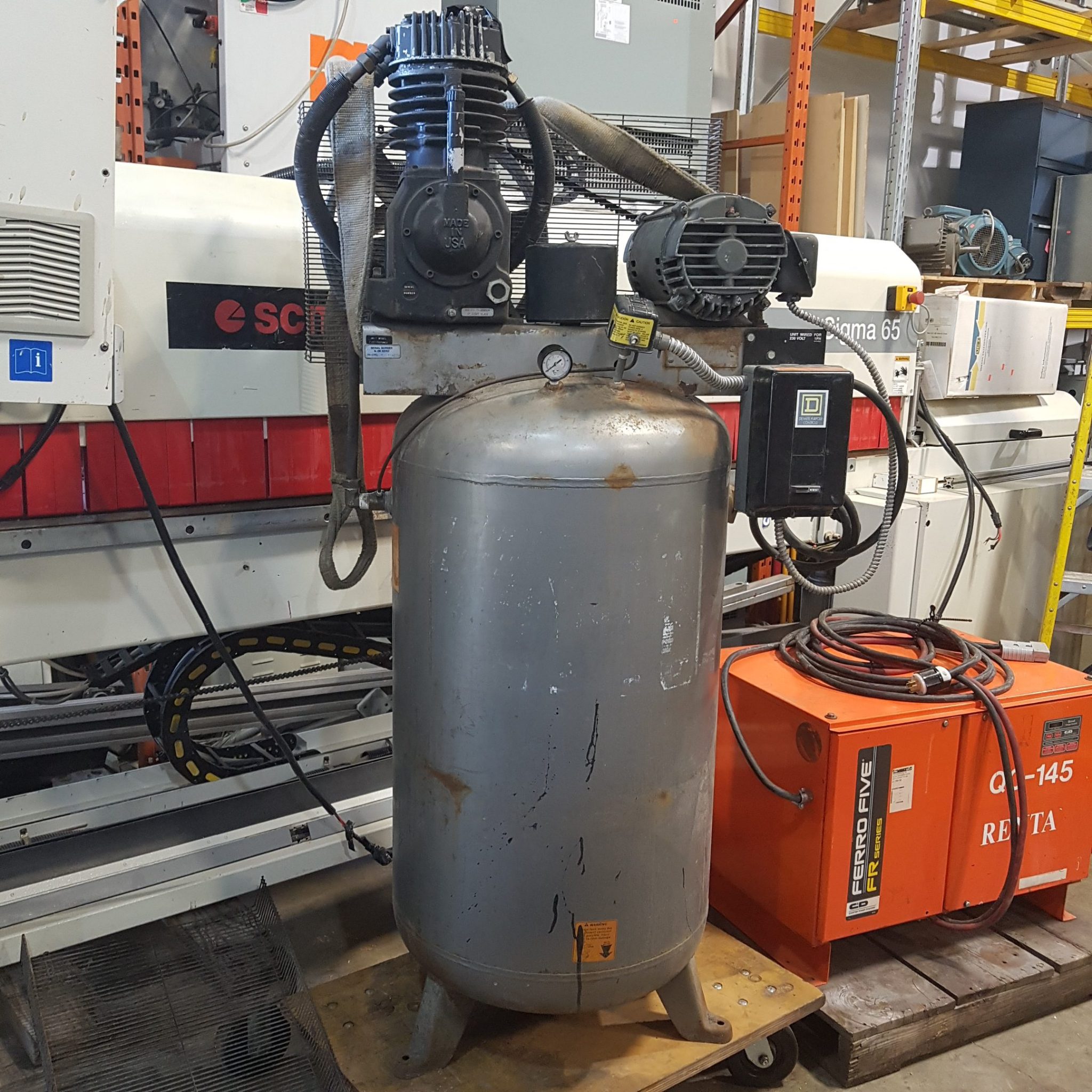 Used 5 HP Compressor – Coast Machinery Group