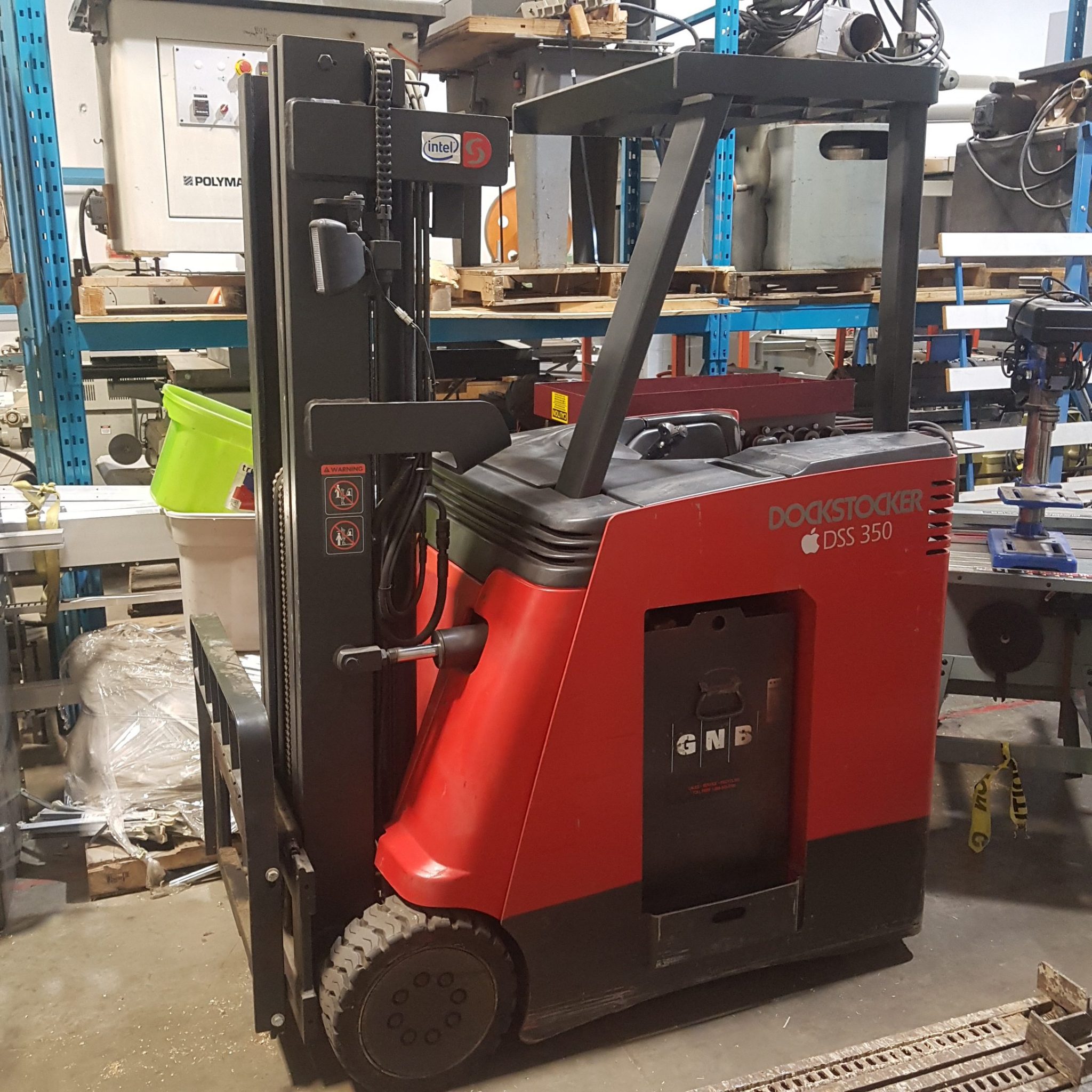 Used Raymond Dockstocker DSS 350 Forklift – Coast Machinery Group