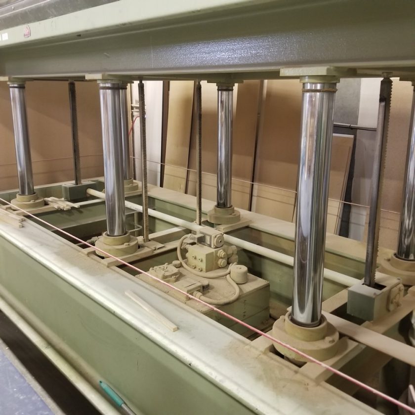 Used Orma Hot Press 5 x 10 single opening – Coast Machinery Group