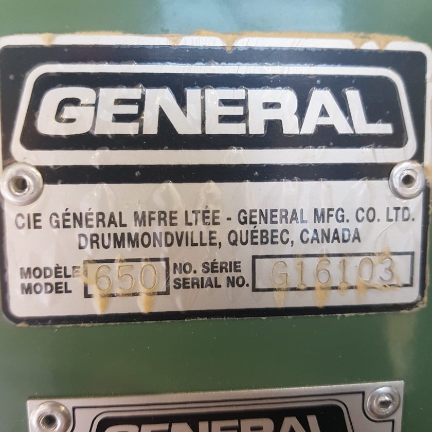 General 650 Table Saw – Coast Machinery Group