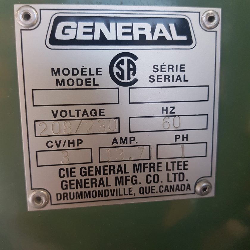 Used General 650 Table Saw – Coast Machinery Group